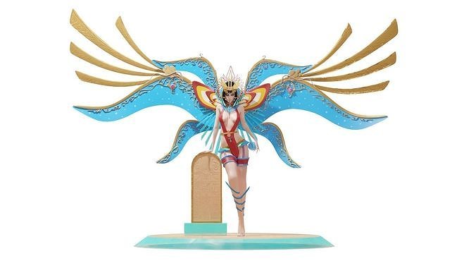 Isis-Lilian free 3D model 3D printable | CGTrader