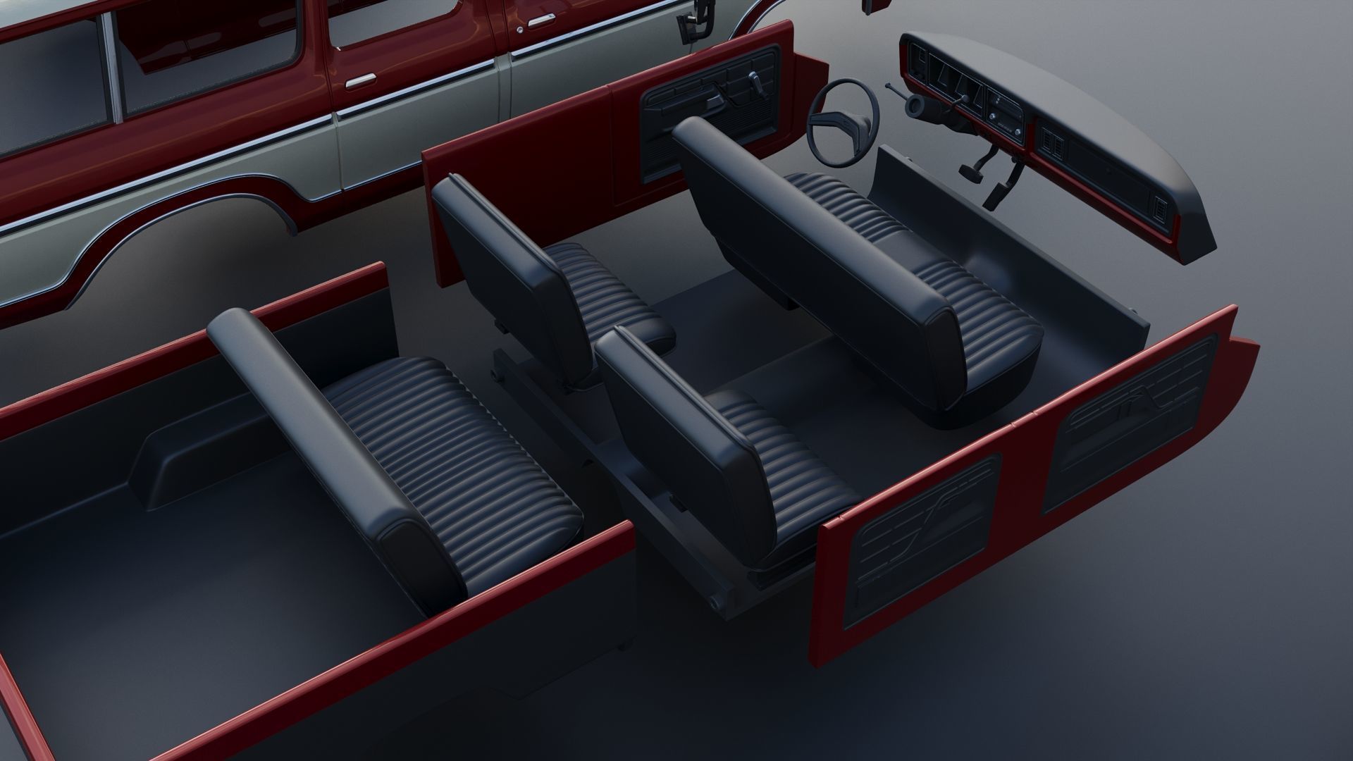 B250 Carryall 1977 3D model 3D printable | CGTrader