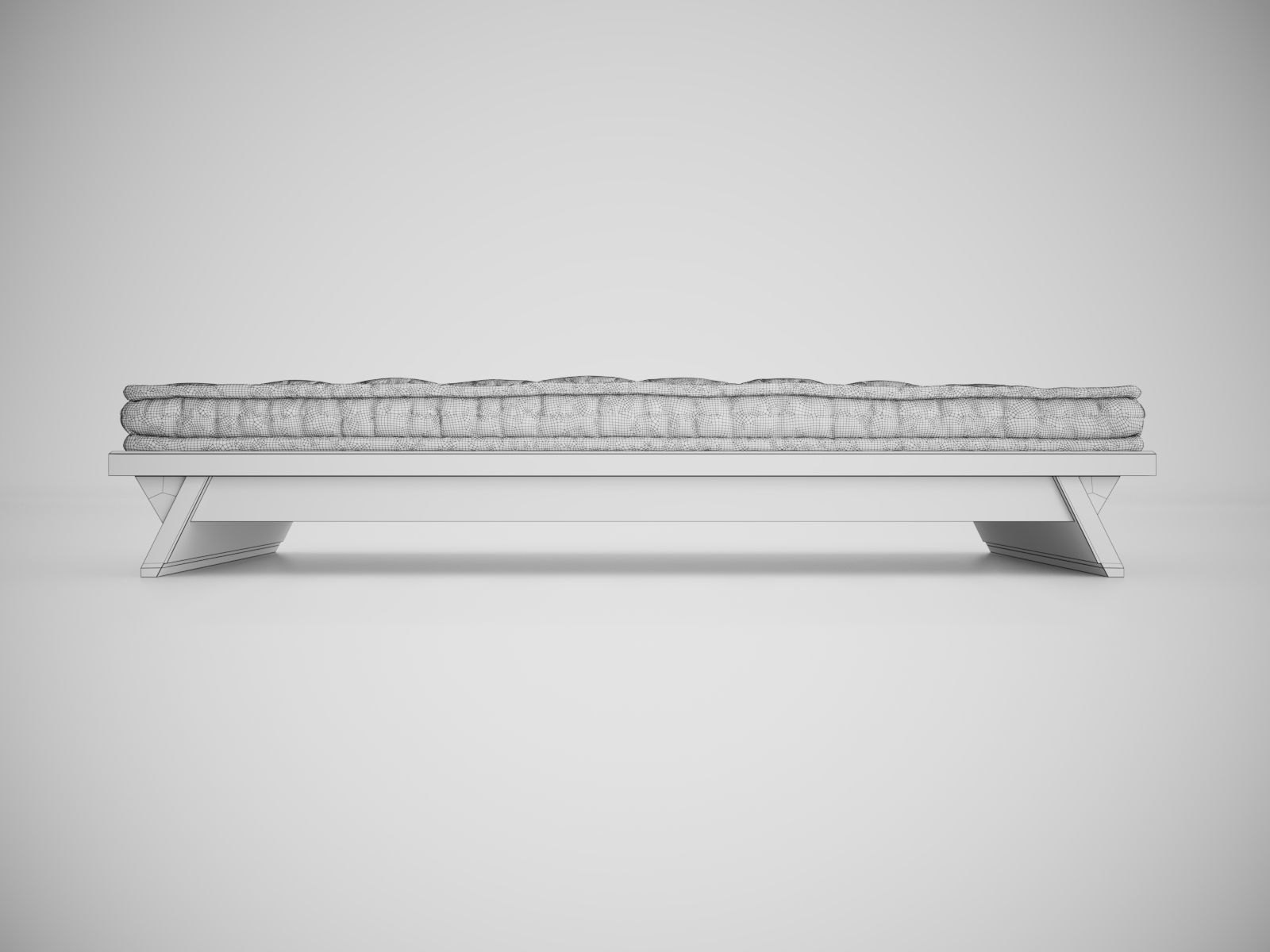 Espalda Daybed by RW Guild 3D model | CGTrader