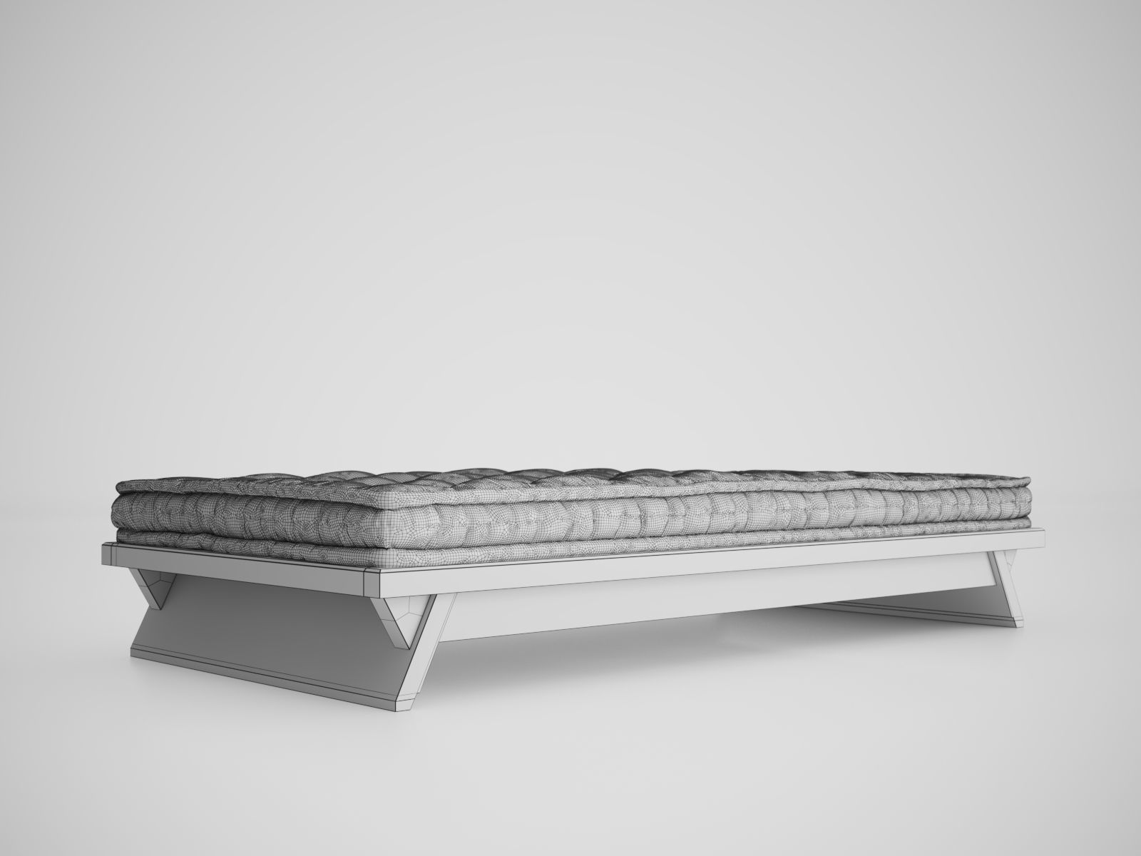 Espalda Daybed by RW Guild 3D model | CGTrader