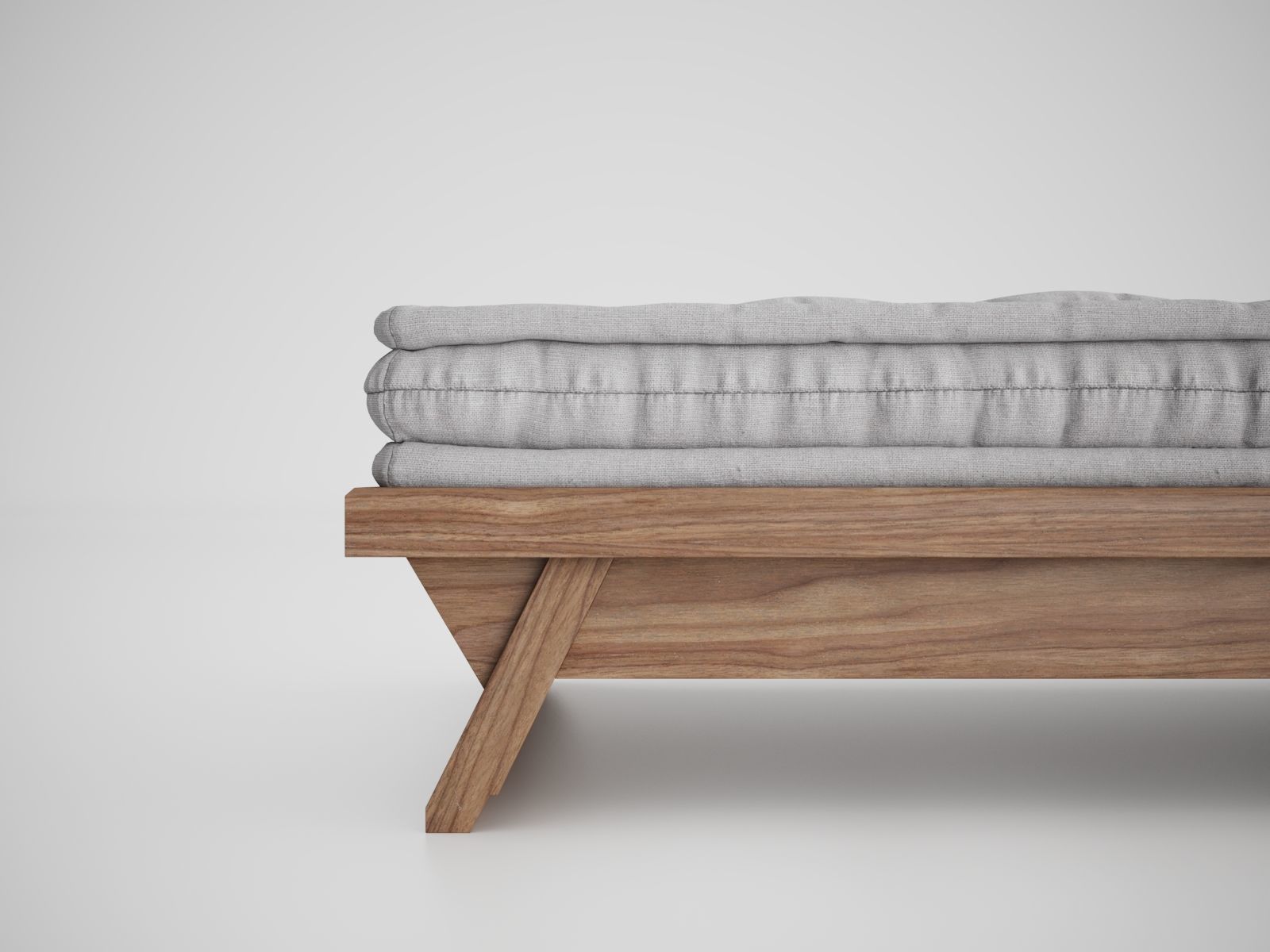 Espalda Daybed by RW Guild 3D model | CGTrader