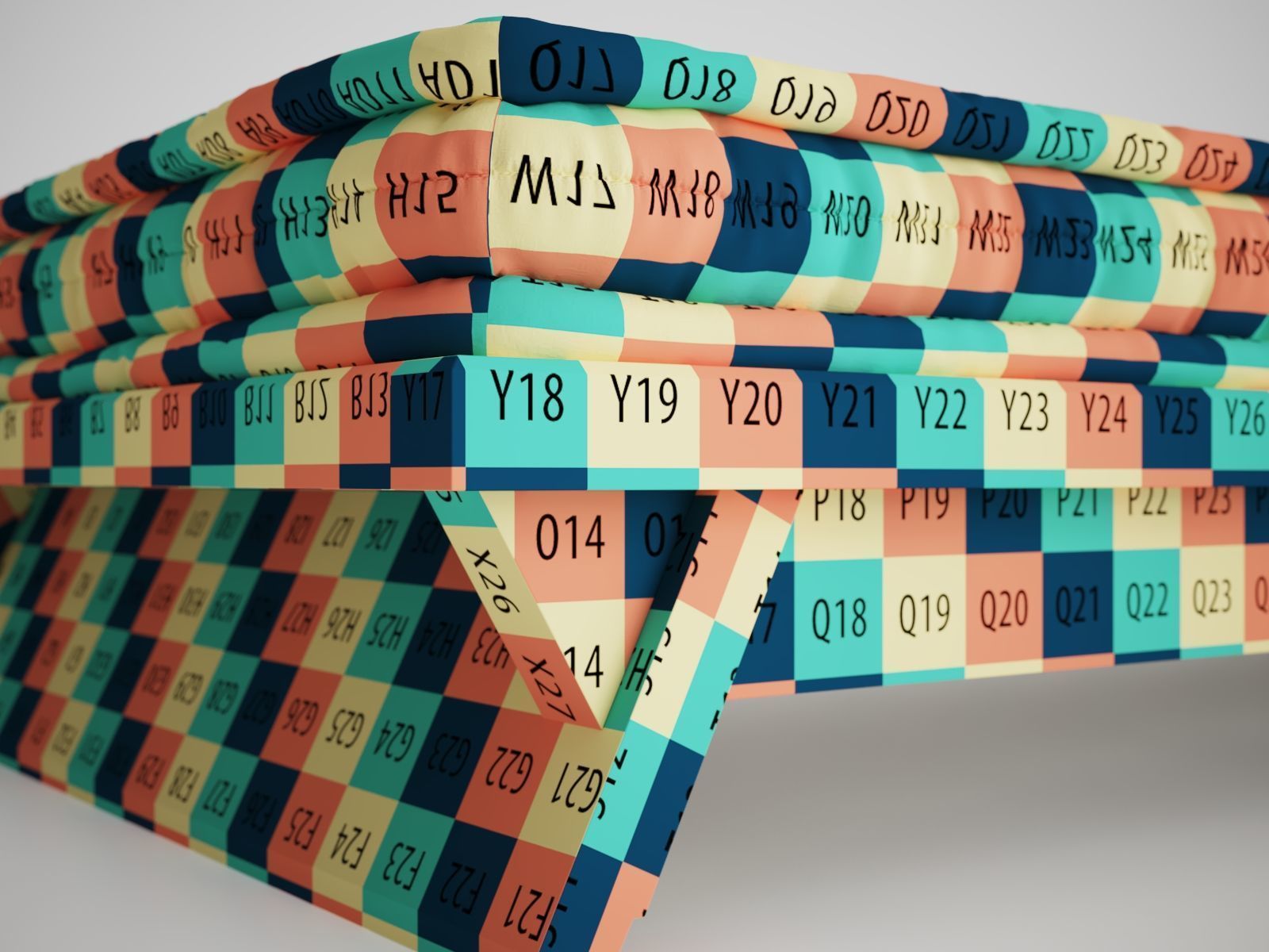 Espalda Daybed by RW Guild 3D model | CGTrader