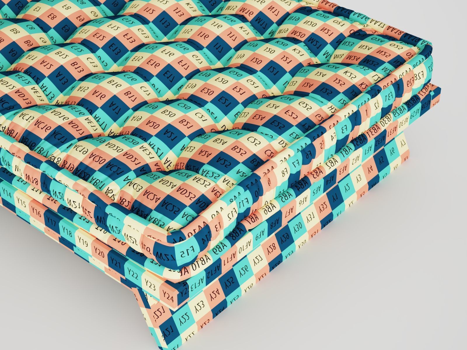 Espalda Daybed by RW Guild 3D model | CGTrader