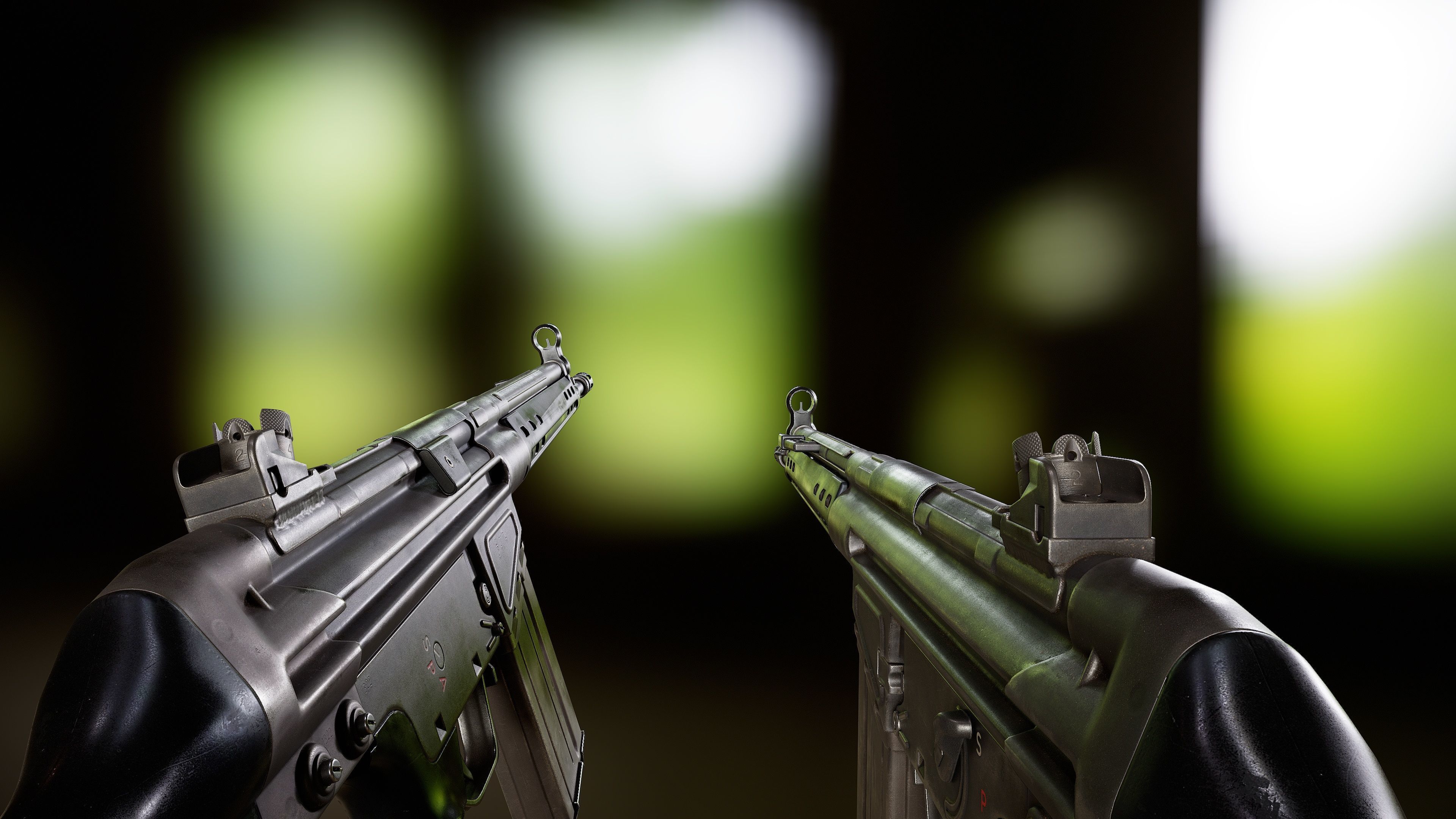 3D model AK4 Battle Rifle - FPS Weapon Asset VR / AR / low-poly | CGTrader