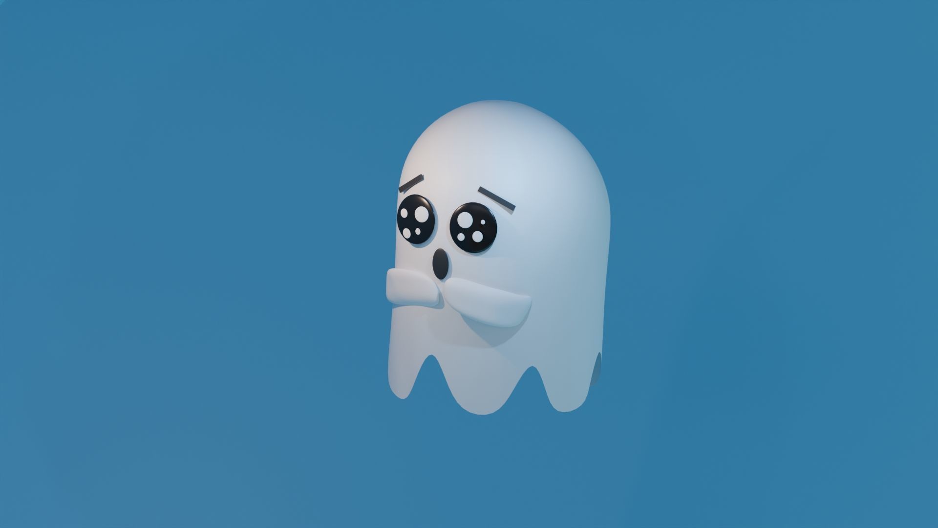 low poly ghost free download free VR / AR / low-poly 3D model | CGTrader