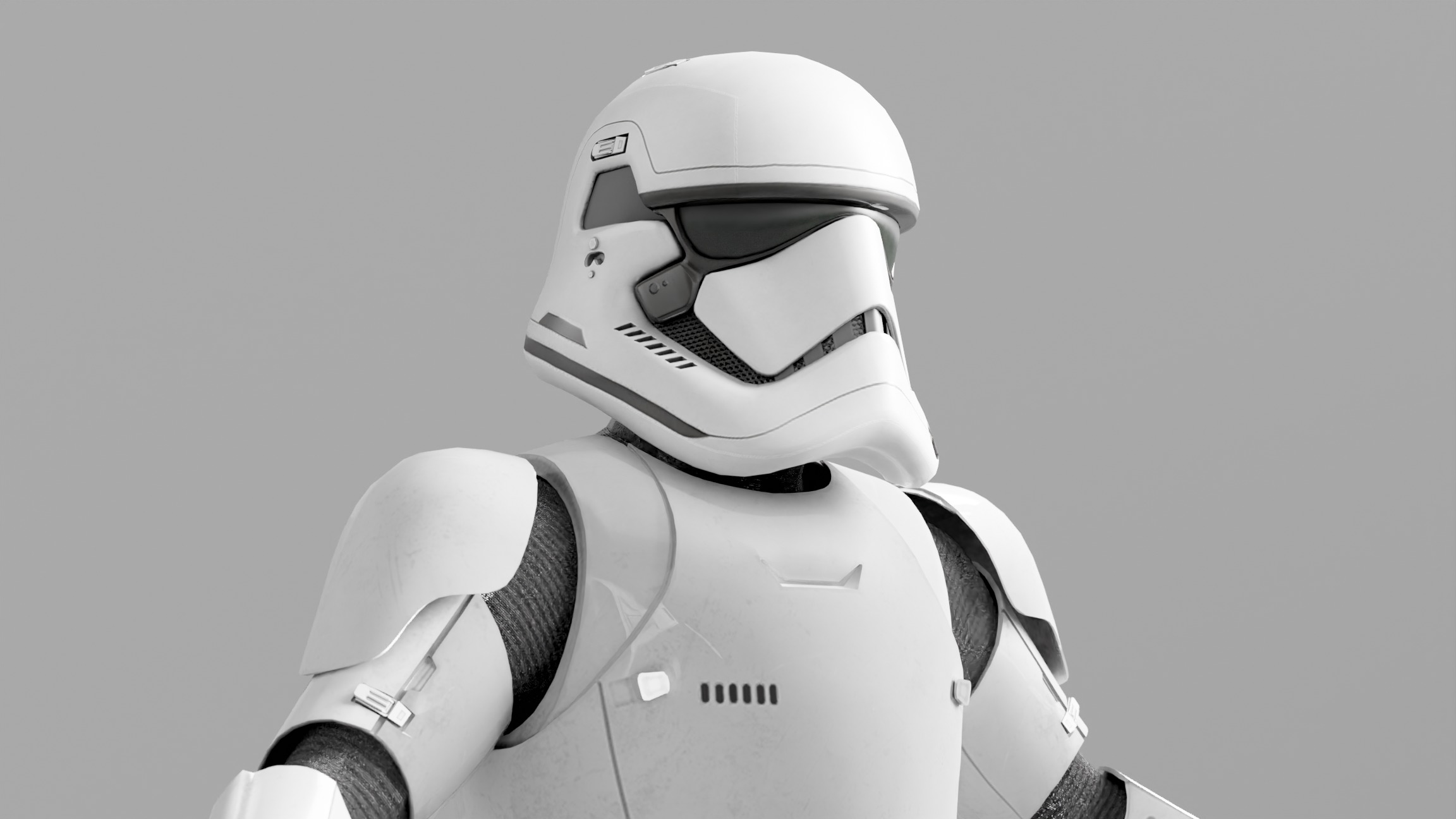 3D model Storm Trooper First Order from Star Wars Battlefront RIGGED VR ...