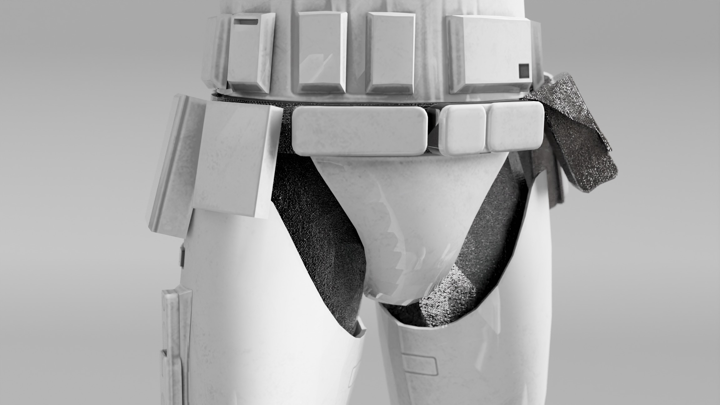 3D model Storm Trooper First Order from Star Wars Battlefront RIGGED VR ...