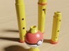 Functional Pokeflute Pokemon 3D model 3D printable | CGTrader