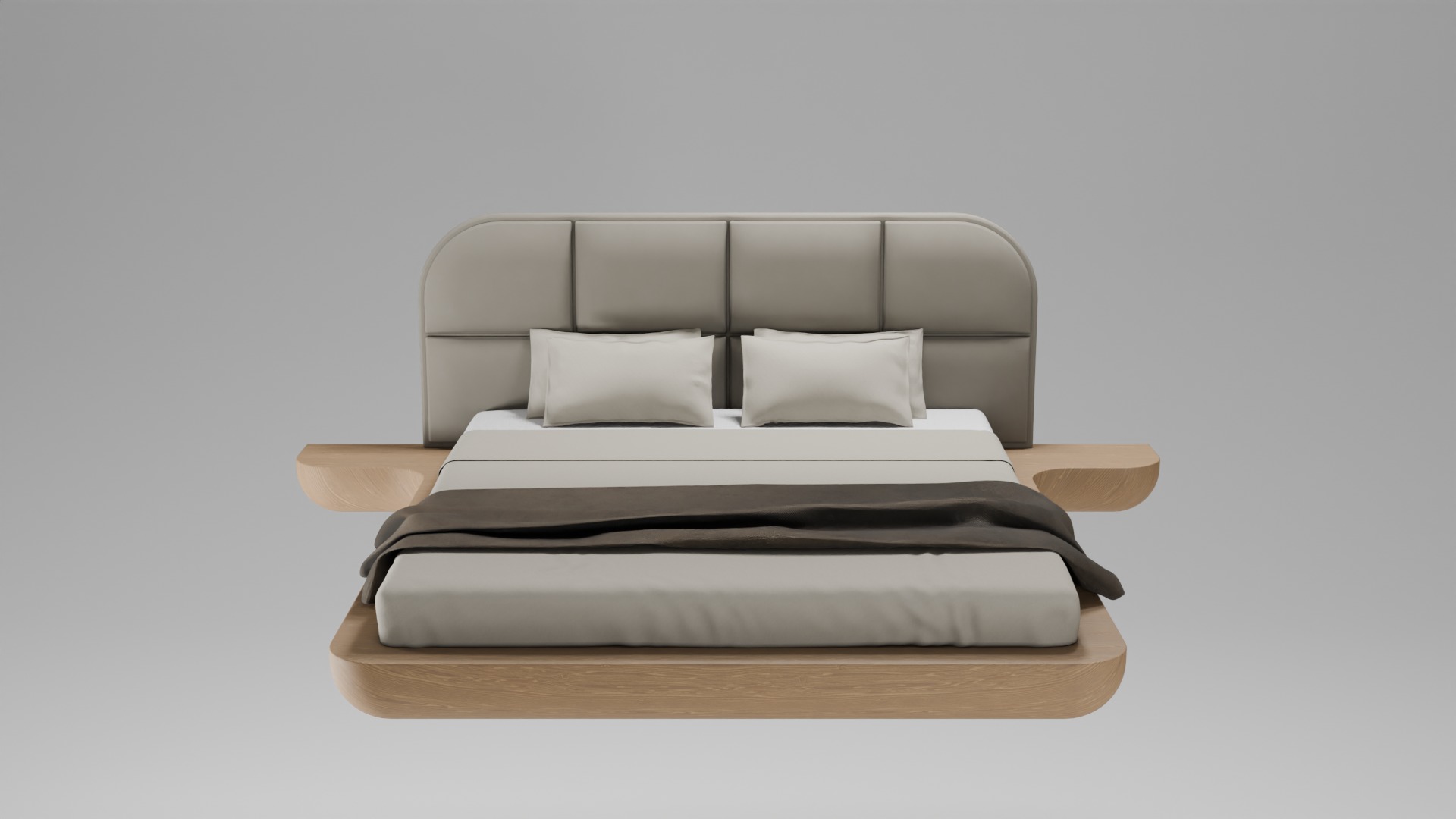 Realistic Bed 3D Model free 3D model | CGTrader