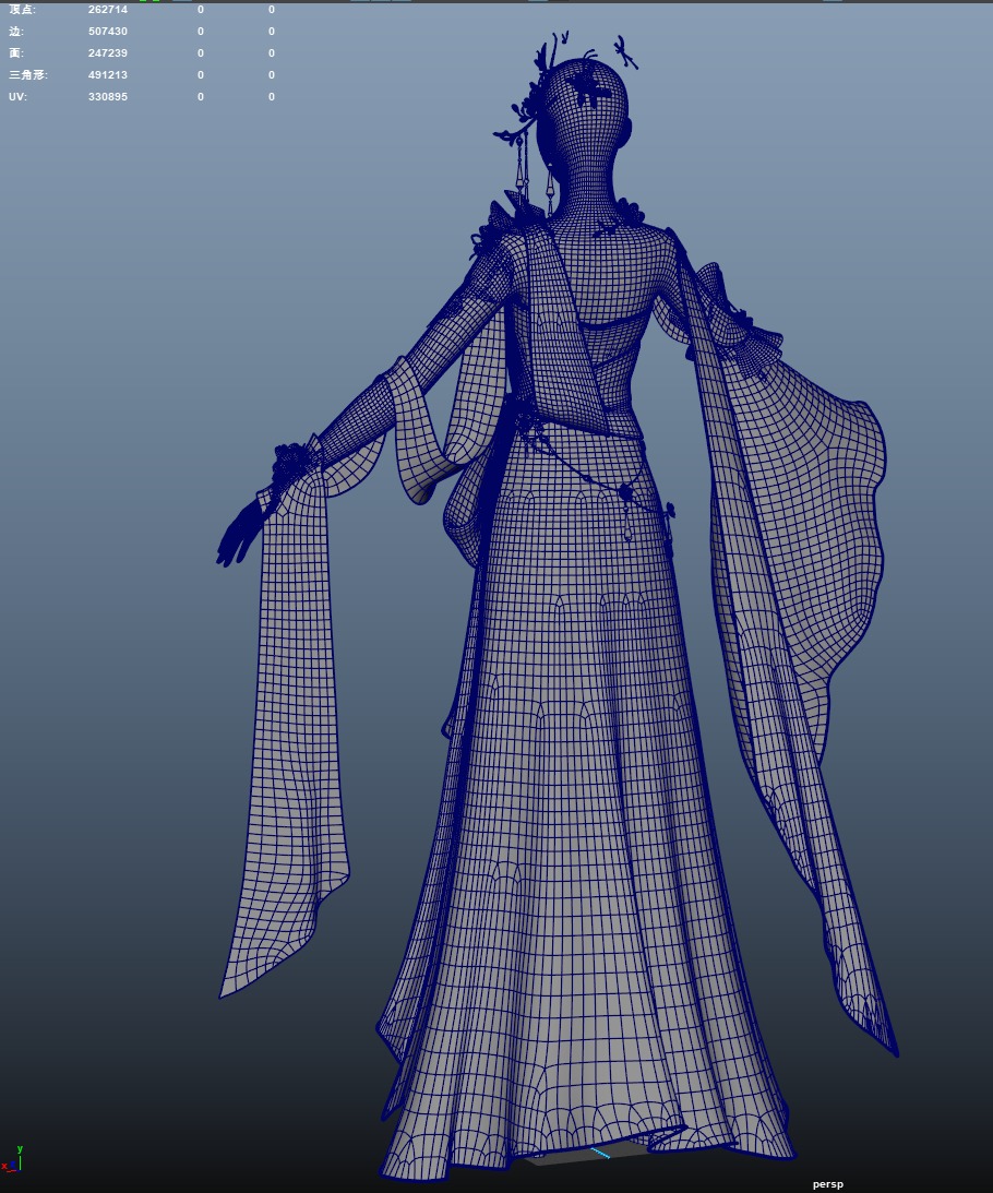 Chinese Girl AsianGirl Y044 3D model 3D model | CGTrader