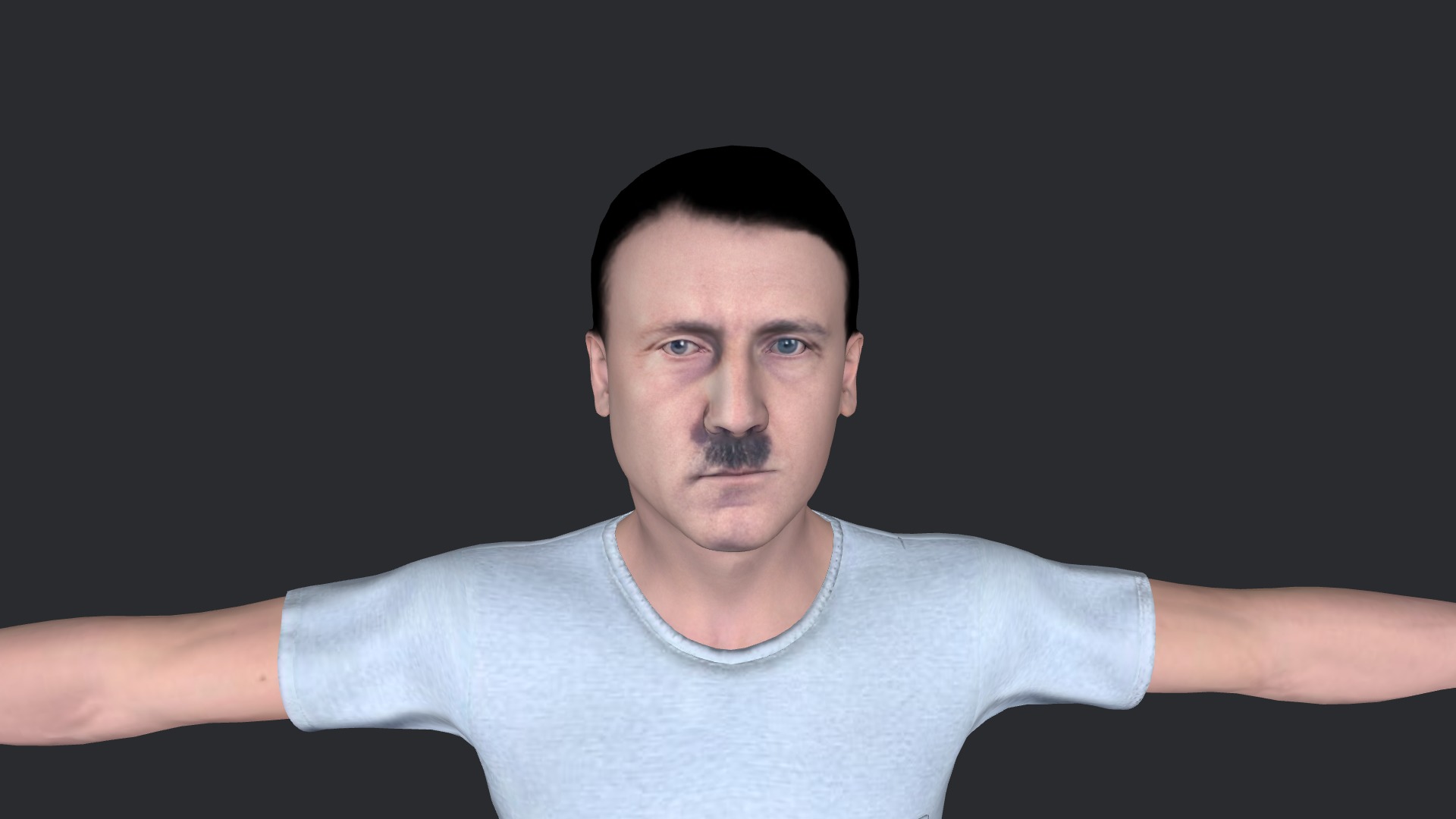 3D model Adolf Hitler Hyper Realistic Full Body Fully Rigged 3D ...