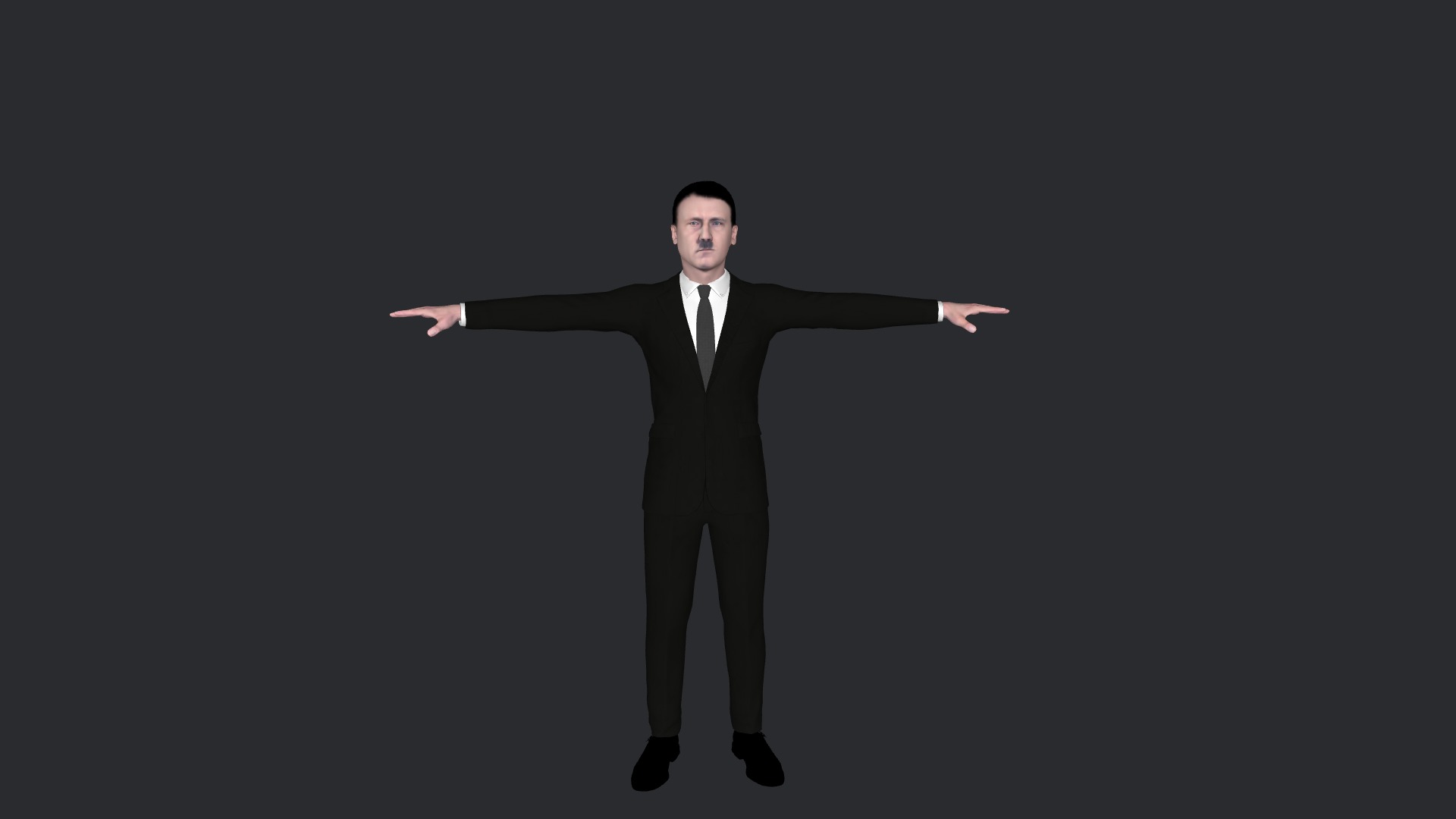 3D model Adolf Hitler Hyper Realistic Full Body Fully Rigged 3D ...