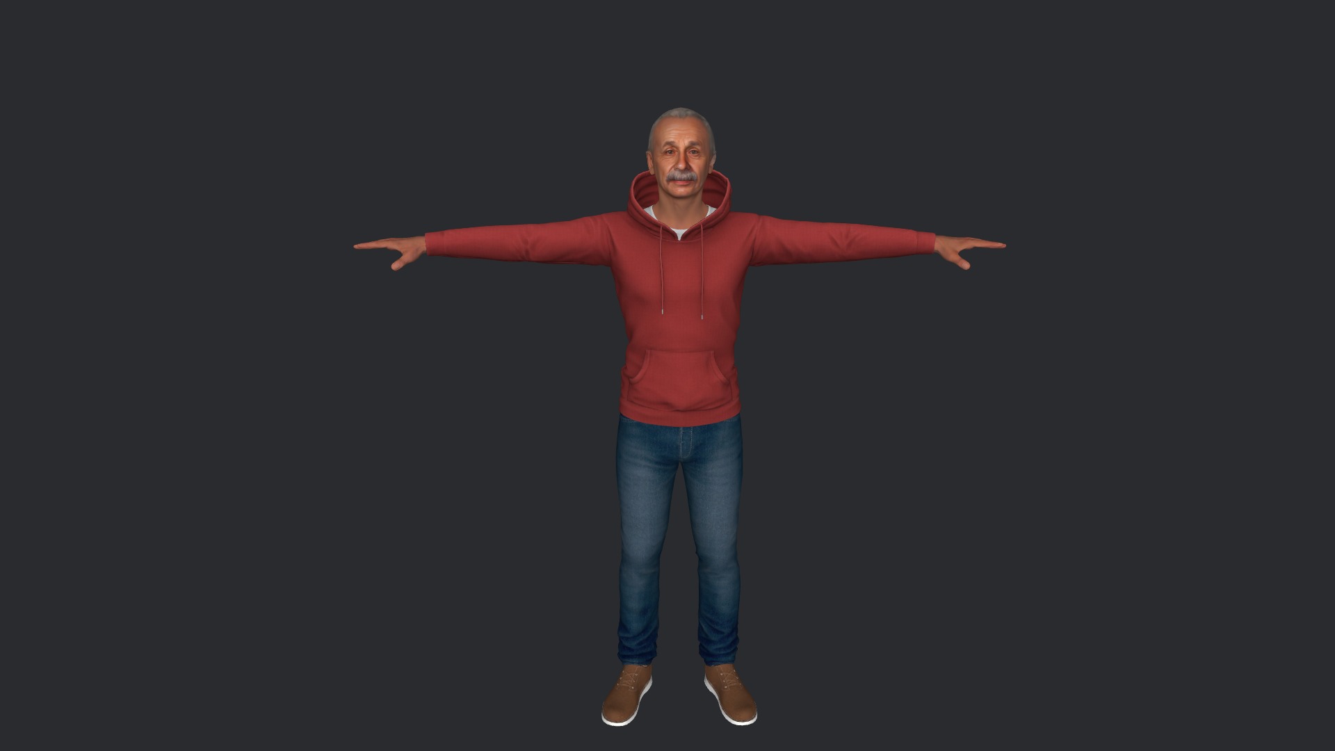 3D model Albert Einstein Hyper Realistic Full Body Fully Rigged ...