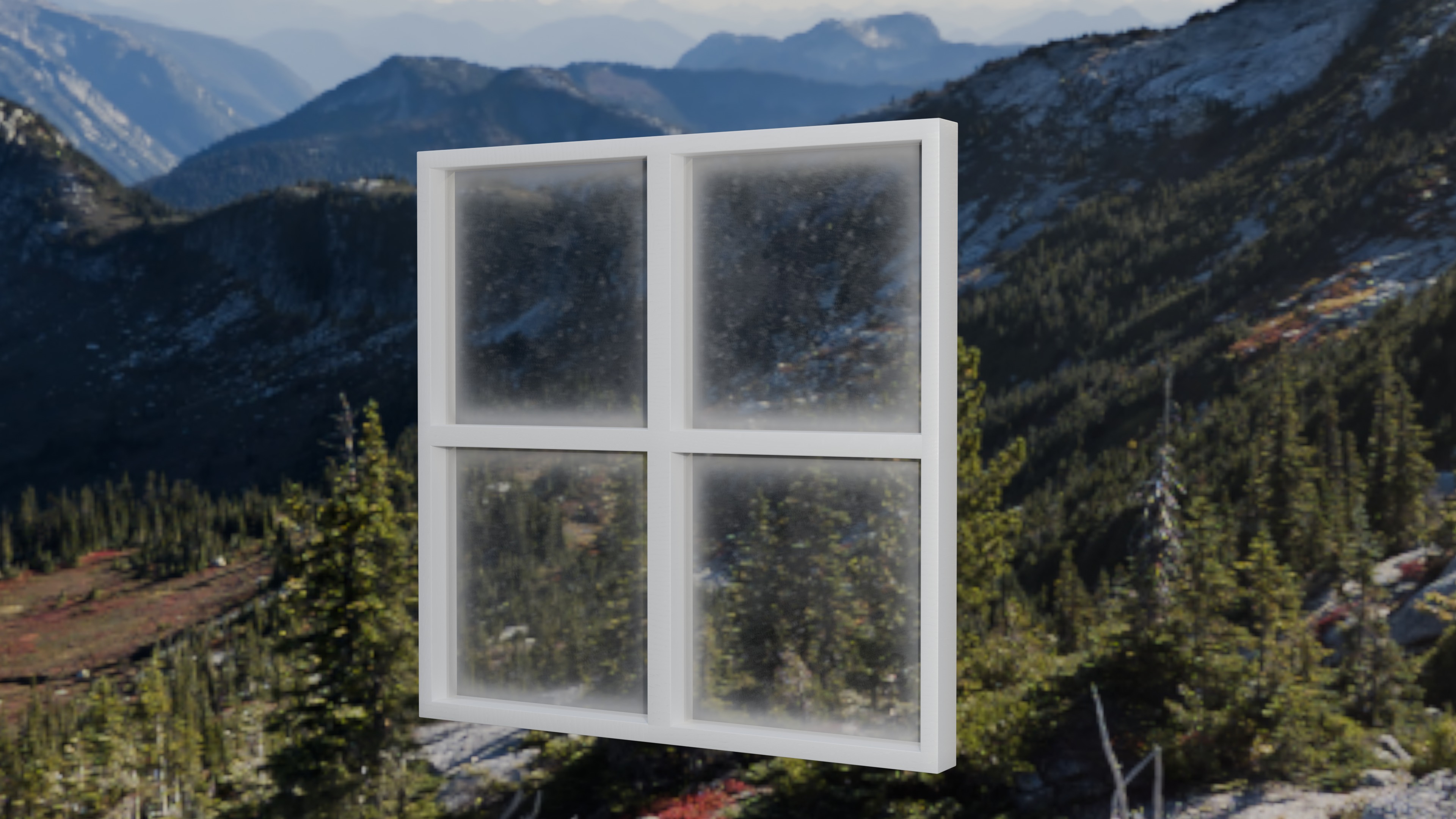 Free Basic Dirty Window free VR / AR / low-poly 3D model | CGTrader