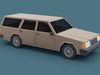 3D model Stylized Cartoon Euro Wagon Car VR / AR / low-poly | CGTrader