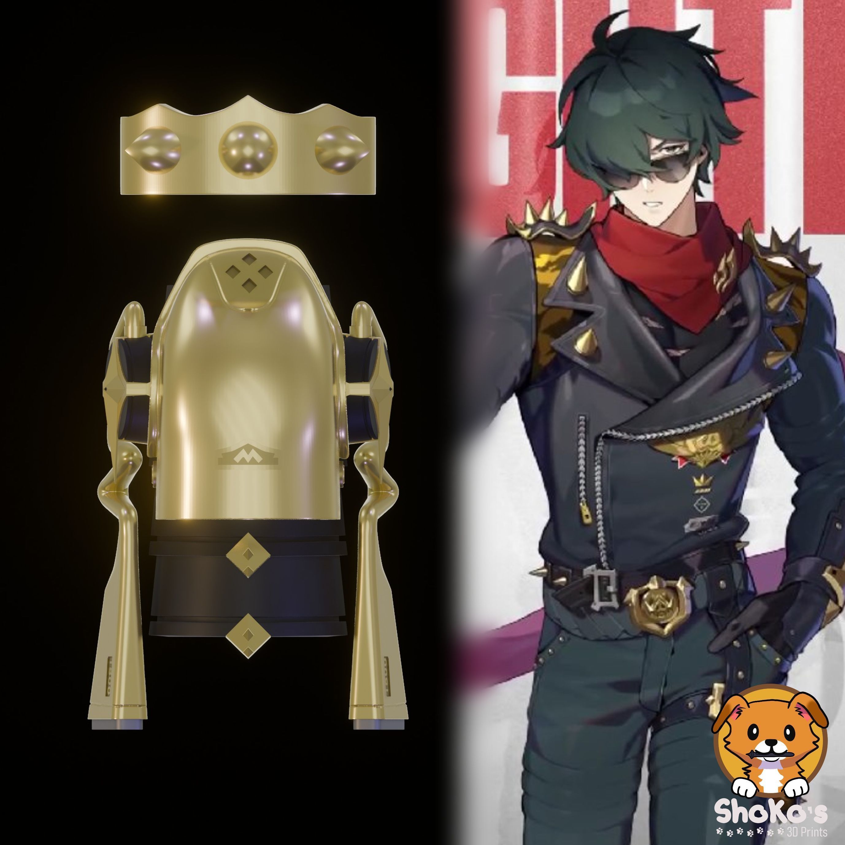 Lighter Weapon - Zenless Zone Zero Cosplay ZZZ 3D model 3D printable ...