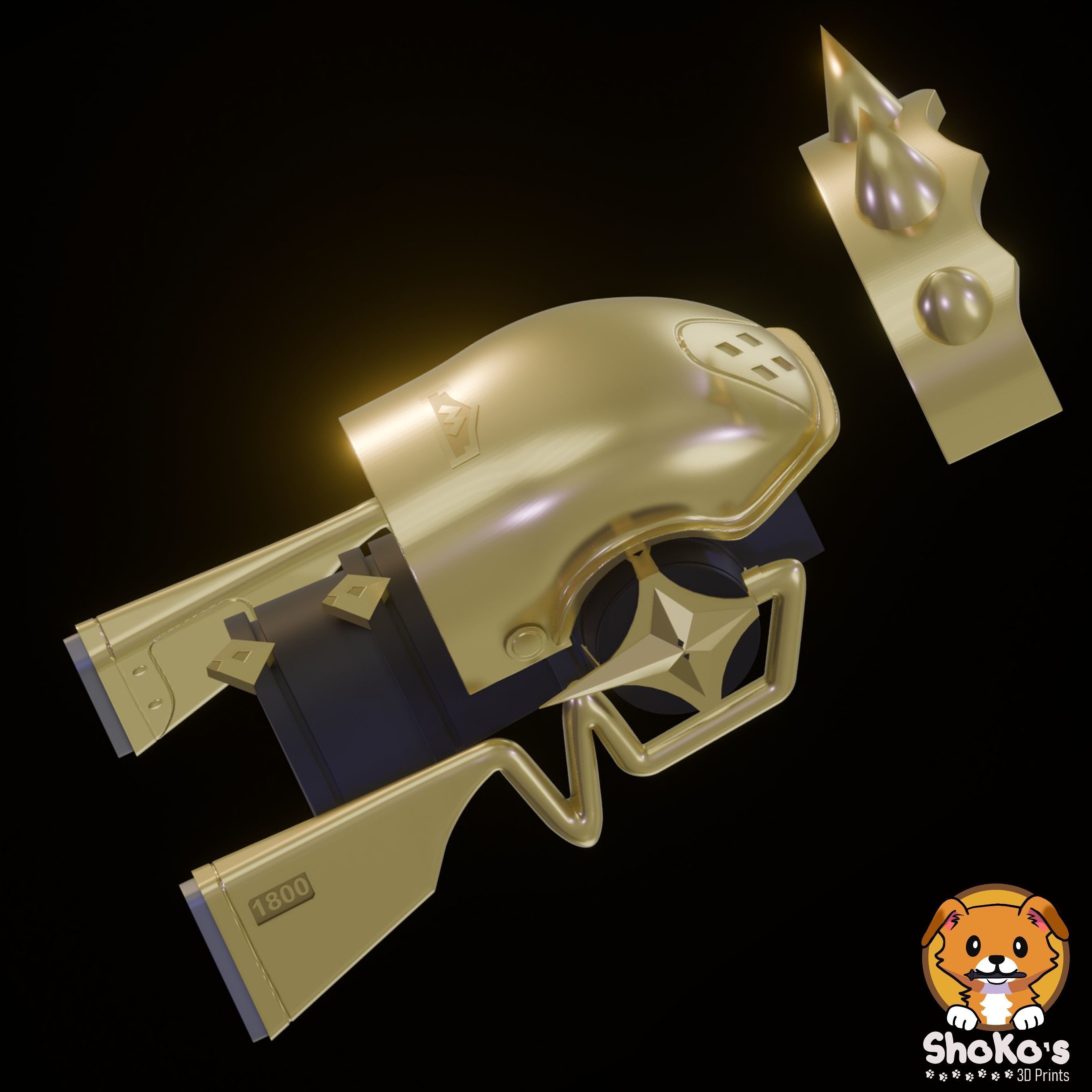 Lighter Weapon - Zenless Zone Zero Cosplay ZZZ 3D model 3D printable ...