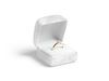 3D model White Wedding Ring Box Set - opened and closed jewelry box VR ...