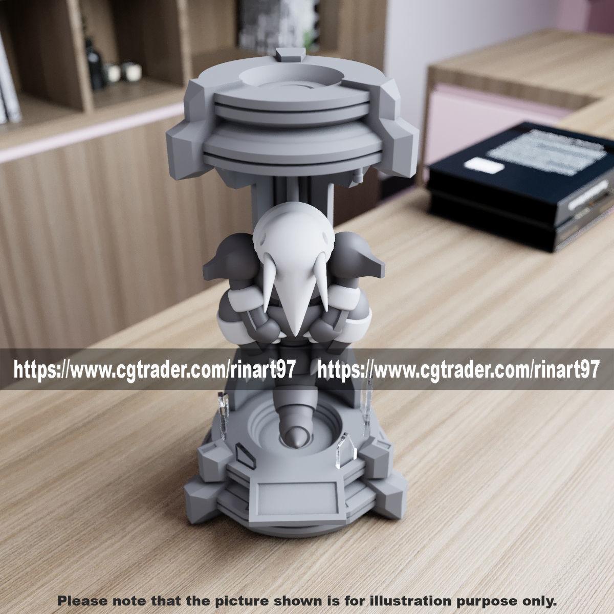 Aggron in the lab from pokemon 3D model 3D printable | CGTrader