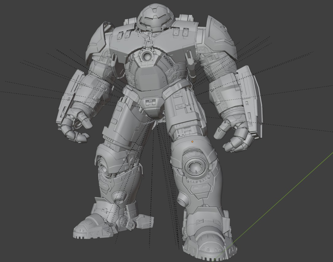 Marvel Hulkbuster 3D model | CGTrader