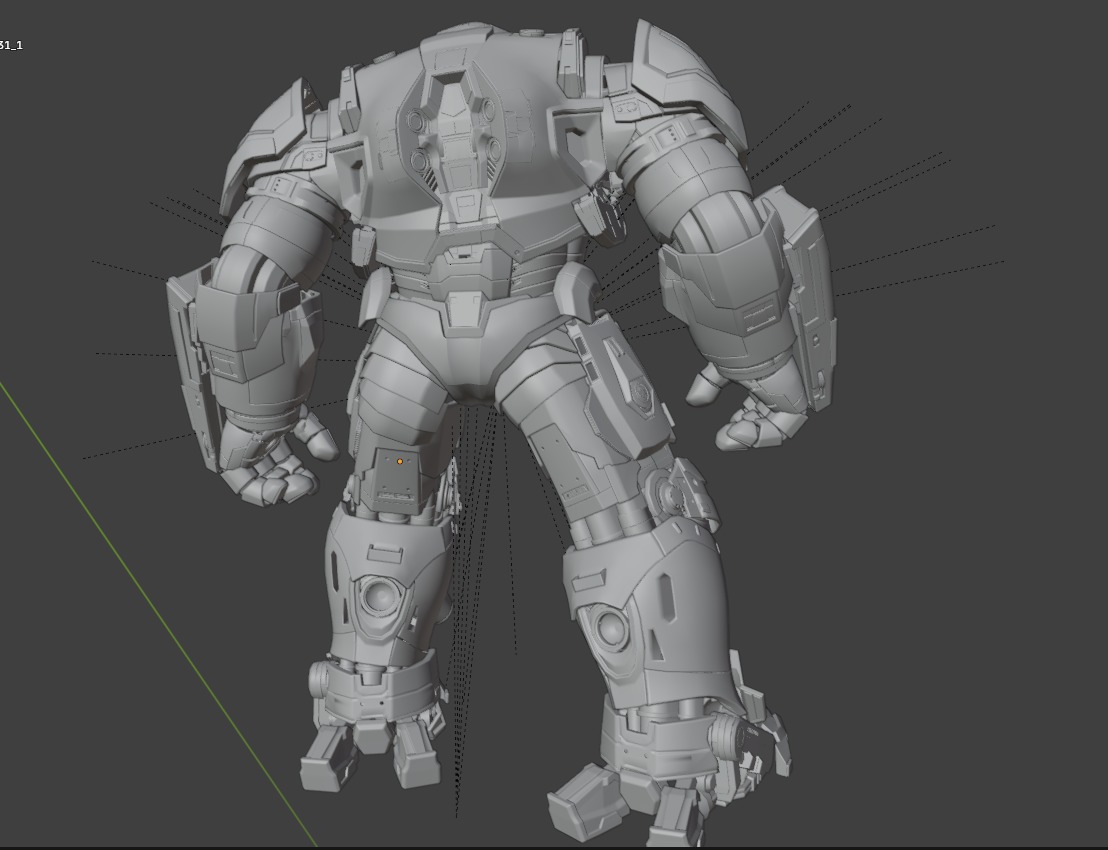 Marvel Hulkbuster 3D model | CGTrader