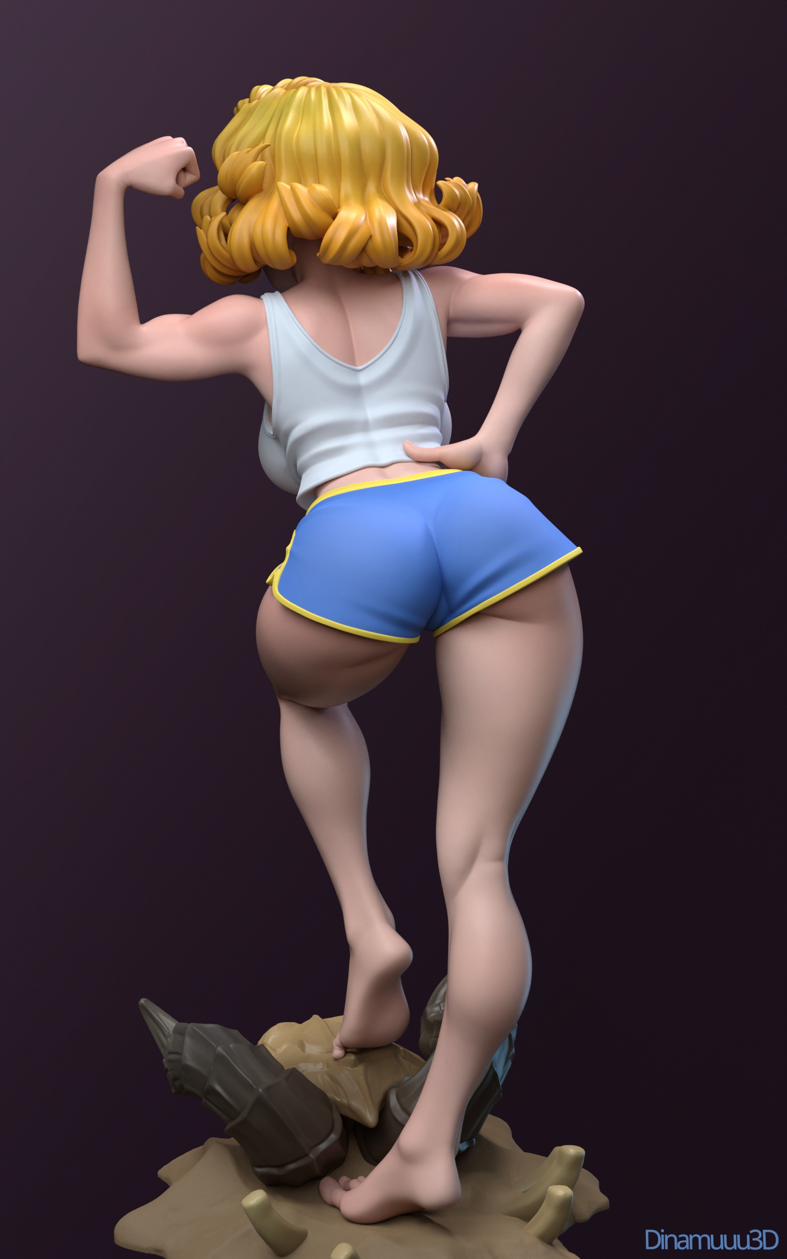 Vault Girl Multi Version STL SFW NSFW 3D model 3D printable | CGTrader