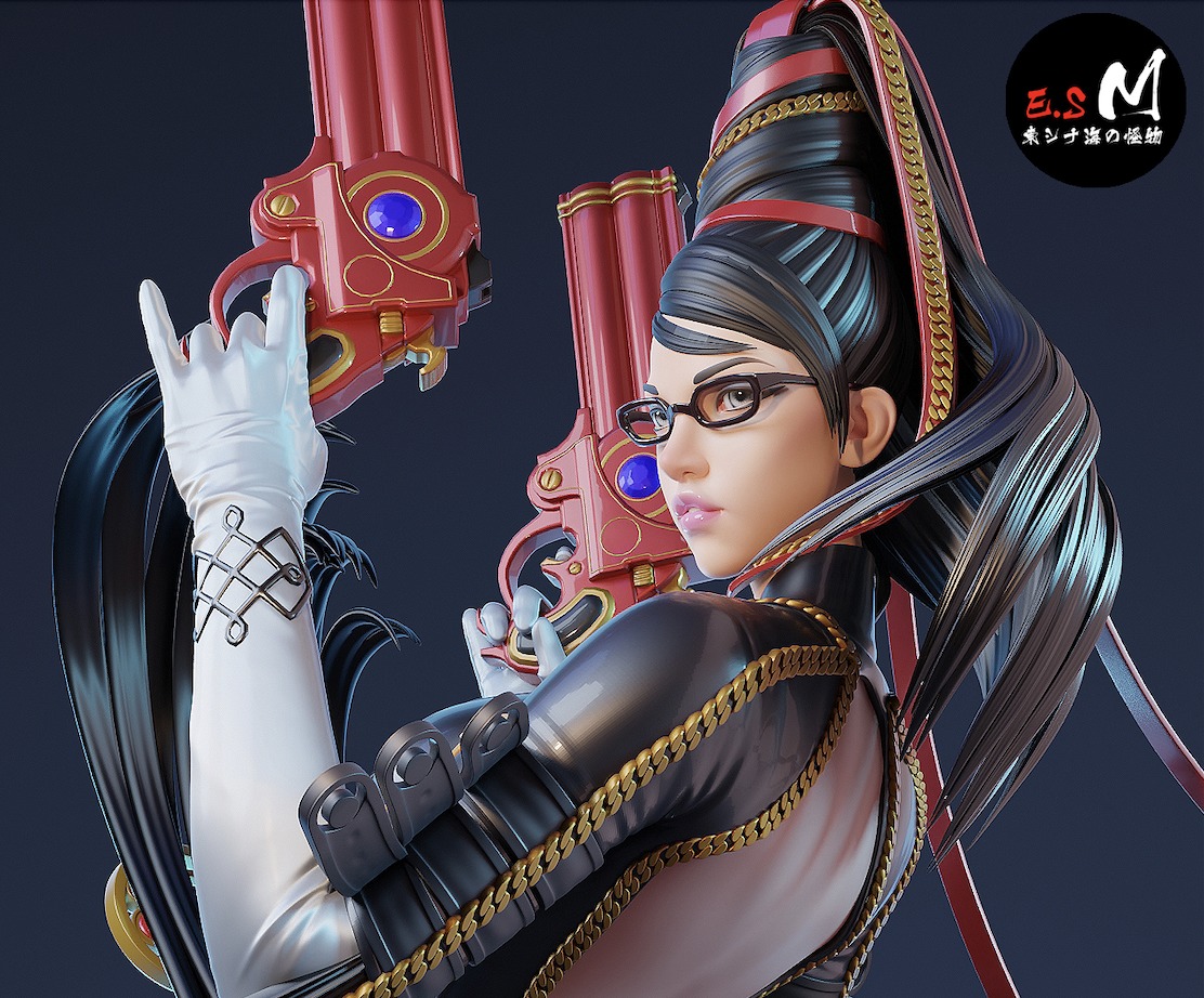 Bayonetta CHARACTER BY ESM 3D model 3D printable | CGTrader