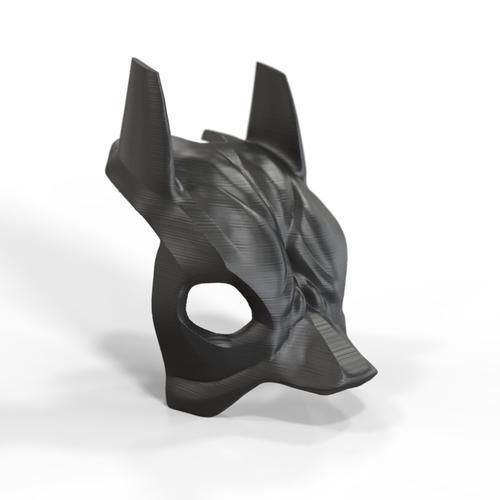 BatCat BatDog 3d model batman mask for cat dog print free 3D model 3D ...