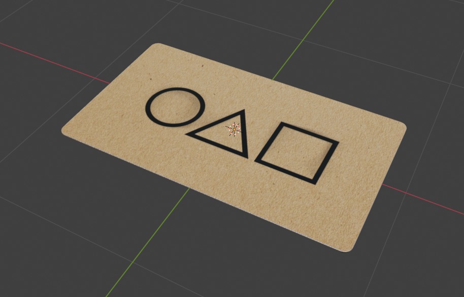 Squid Game Card free 3D model | CGTrader