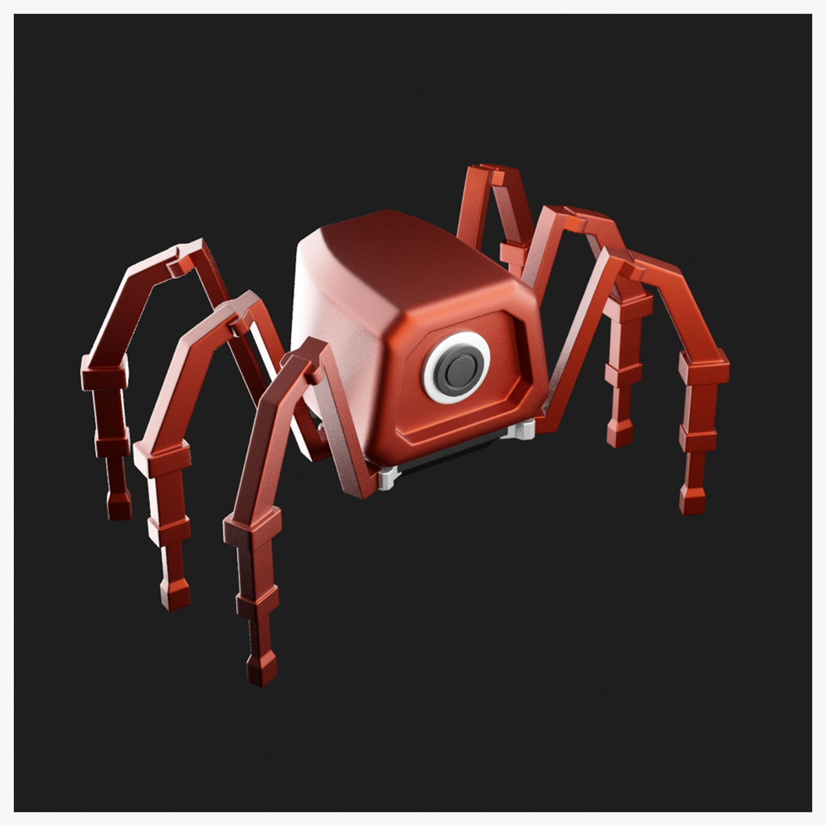 Spider Robotic 3D Model 3D model 3D printable | CGTrader