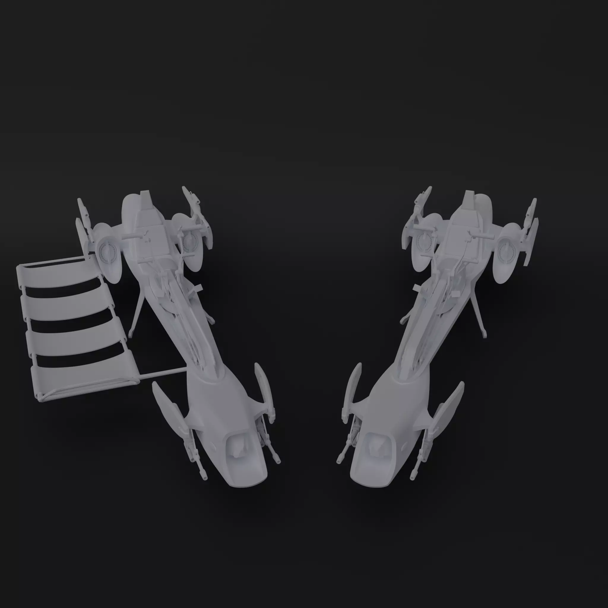 Clone BARC Speeder and Medic - One12 - STL files 3D print model 3D ...