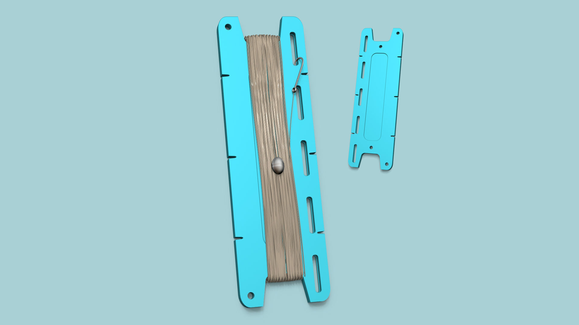 Fishing Line Saver - Simple Lining Holder 3D model 3D printable | CGTrader