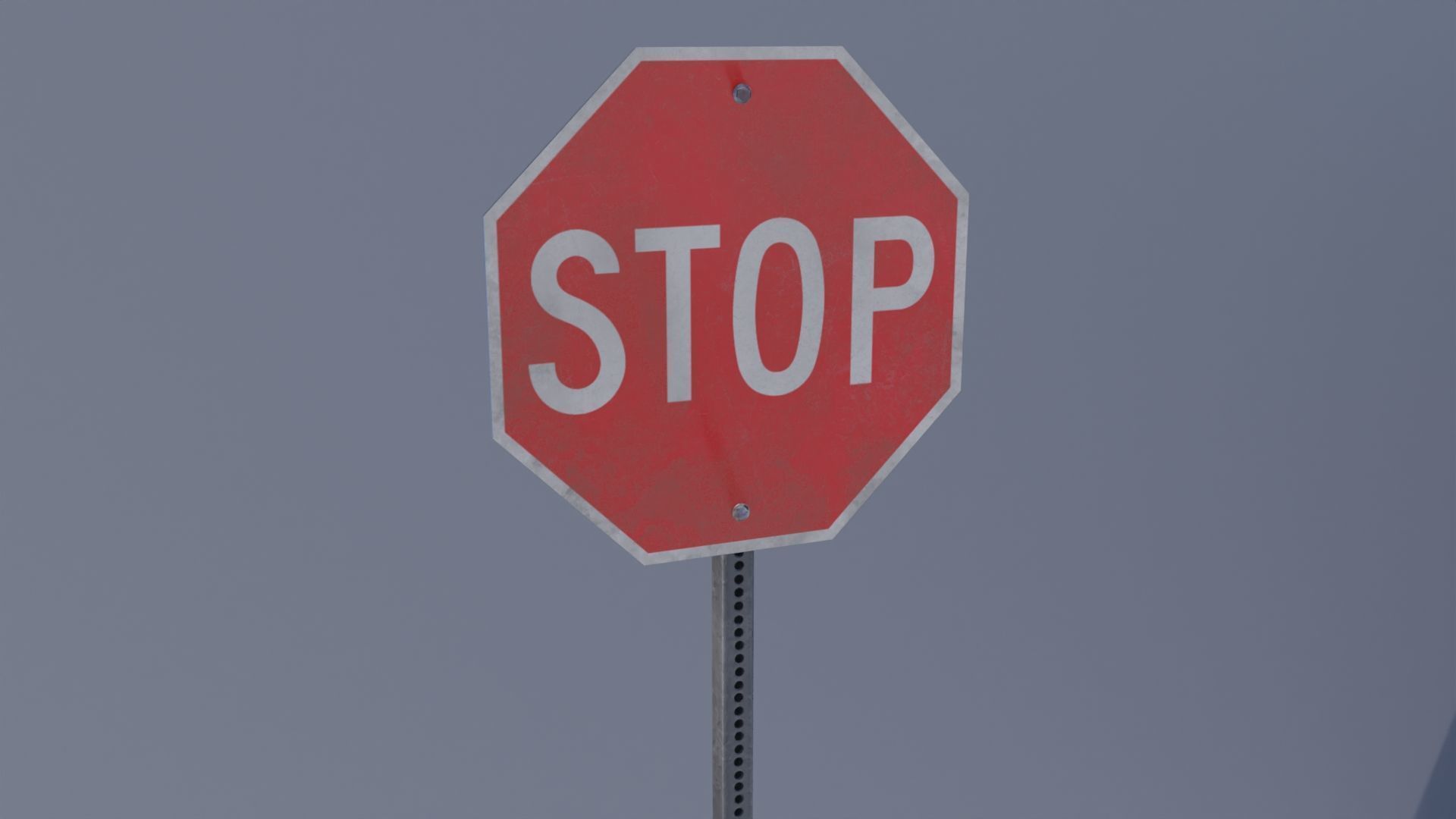 Stop sign free VR / AR / low-poly 3D model | CGTrader