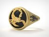 scorpion signet ring 3D model | CGTrader