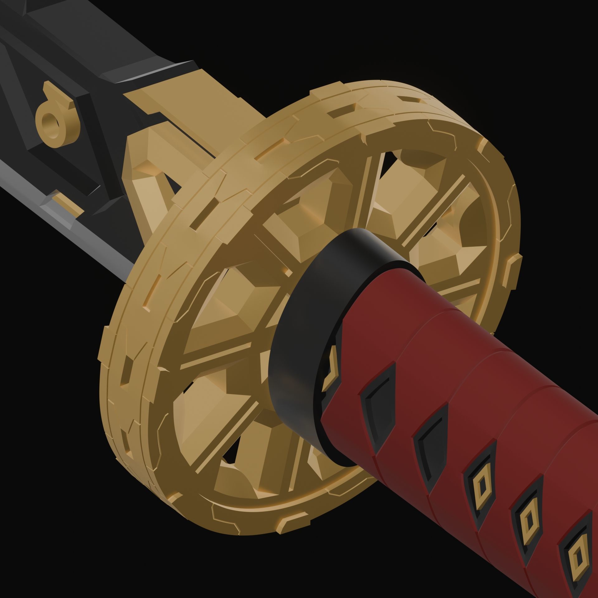 THE UNDOER - GHOSTRUNNER 2 SWORD FOR COSPLAY 3D model 3D printable ...