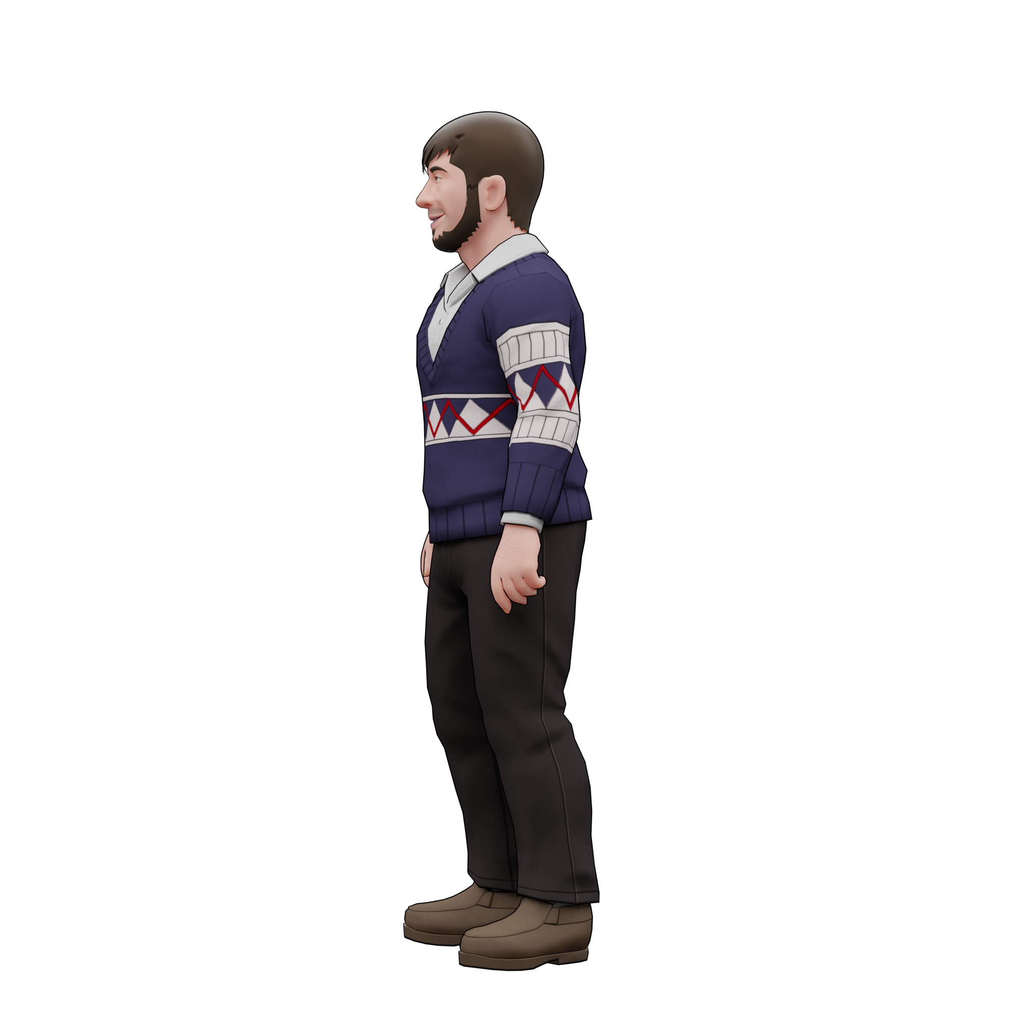 CB mini Ramzi Base Free free VR / AR / low-poly 3D model rigged | CGTrader
