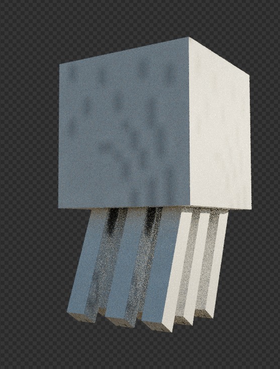 free Minecraft ghast free VR / AR / low-poly 3D model | CGTrader