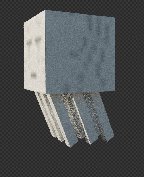 free Minecraft ghast free VR / AR / low-poly 3D model | CGTrader