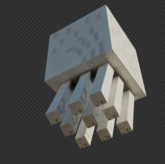 free Minecraft ghast free VR / AR / low-poly 3D model | CGTrader