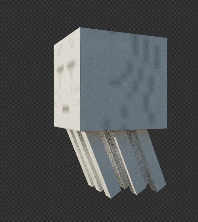 free Minecraft ghast free VR / AR / low-poly 3D model | CGTrader