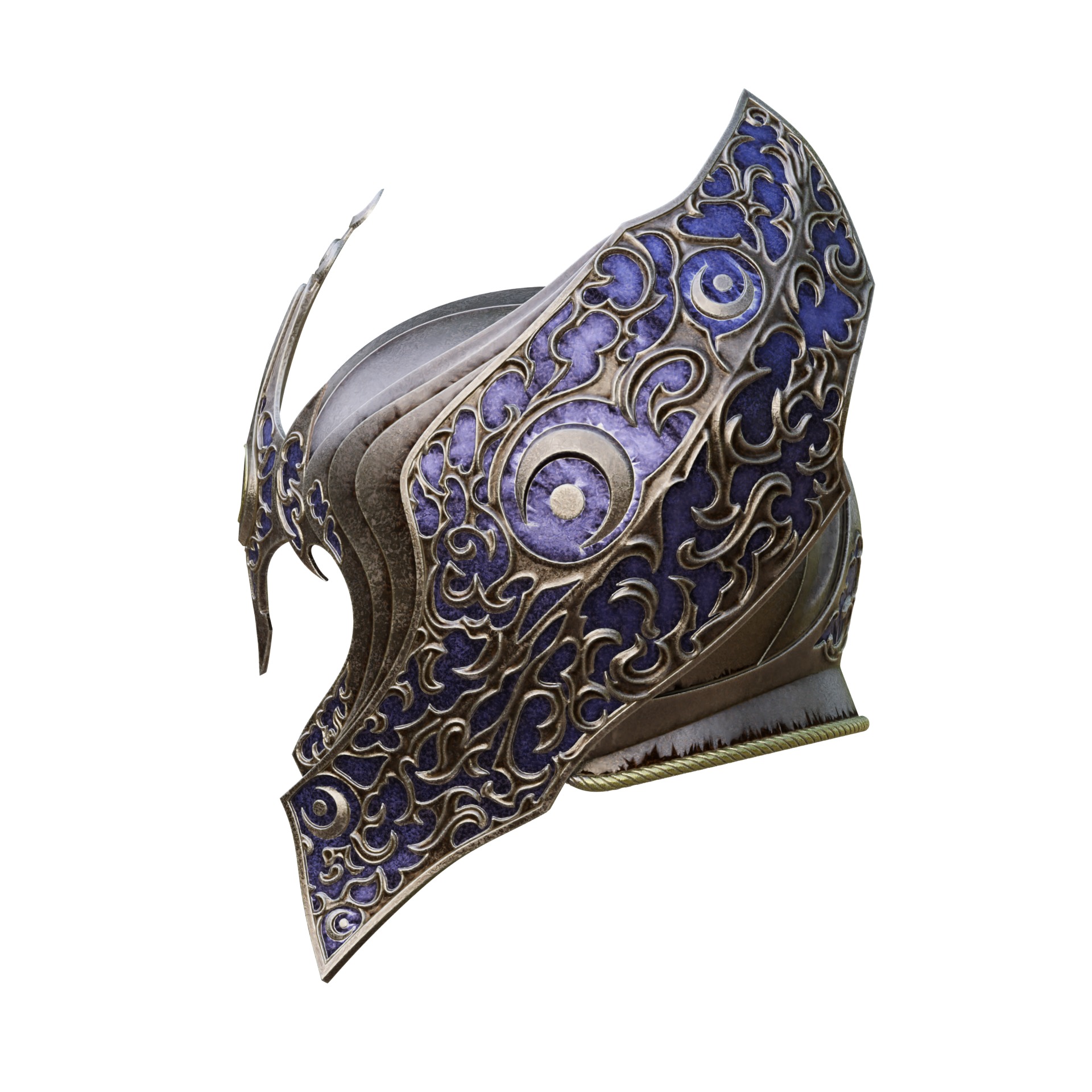 Fantasy Nightsong Dame Aylin Armor Helmet Baldurs Gate 3 3D model 3D ...
