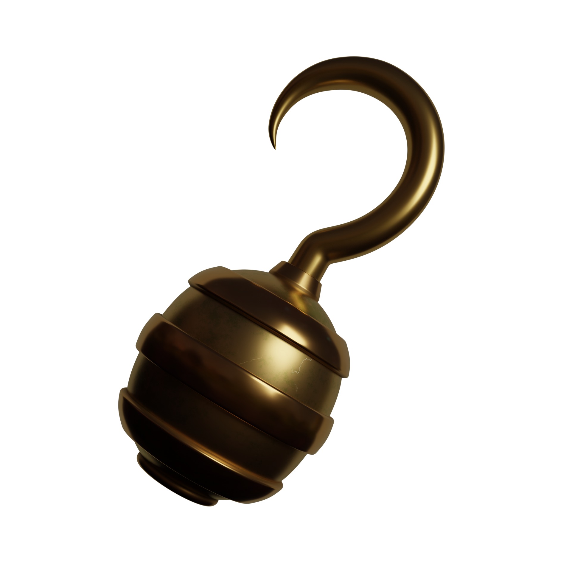 ONE PIECE - CROCODILE HOOK COSPLAY 3D PRINT MODEL 3D model 3D printable ...