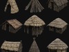 3D model PRIMITIVE HUT SHELTER COTTAGE HOUSE NATIVE PRIMAL AAA ...