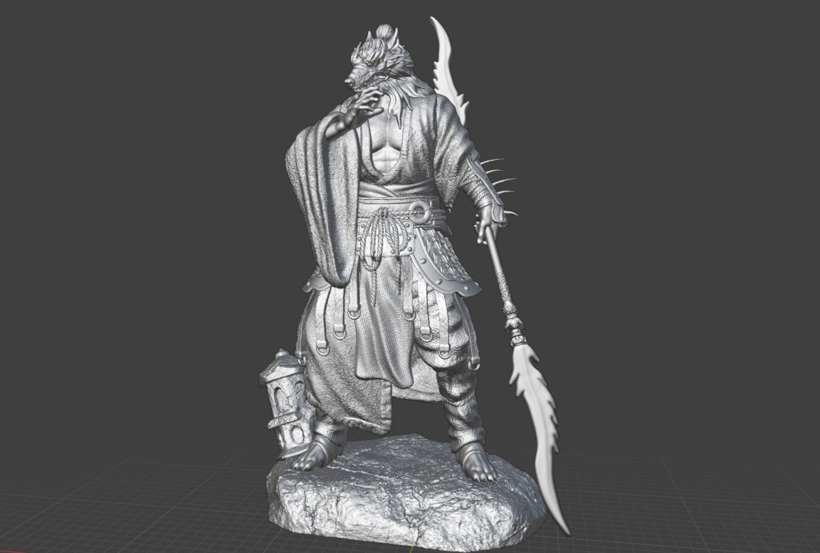 Black Myth WuKong - Guangzhi 3D model 3D printable | CGTrader