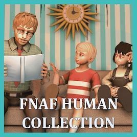 Fnaf Human Collection Extra free 3D model rigged | CGTrader