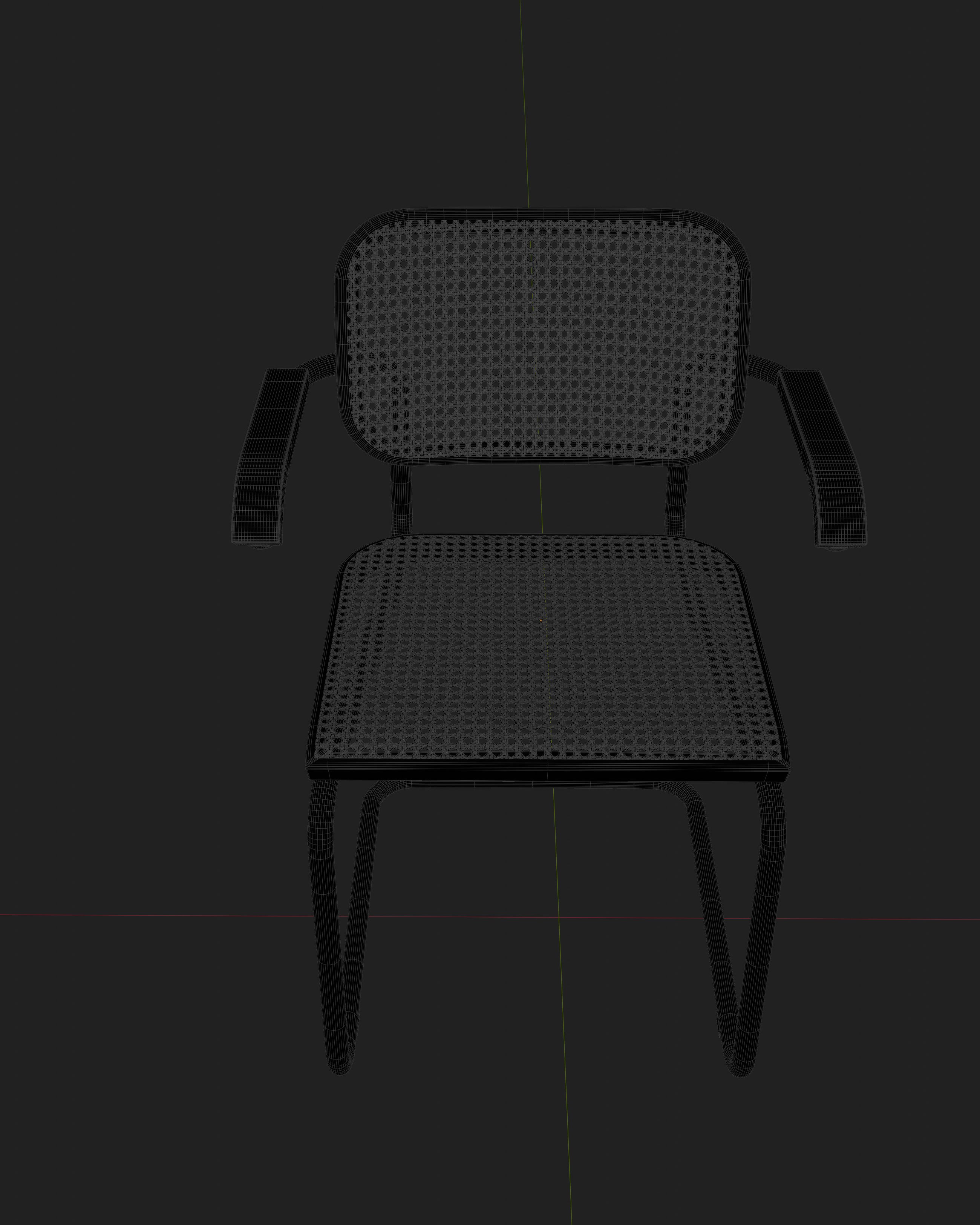 Cesca Armchair 3D model free 3D model | CGTrader