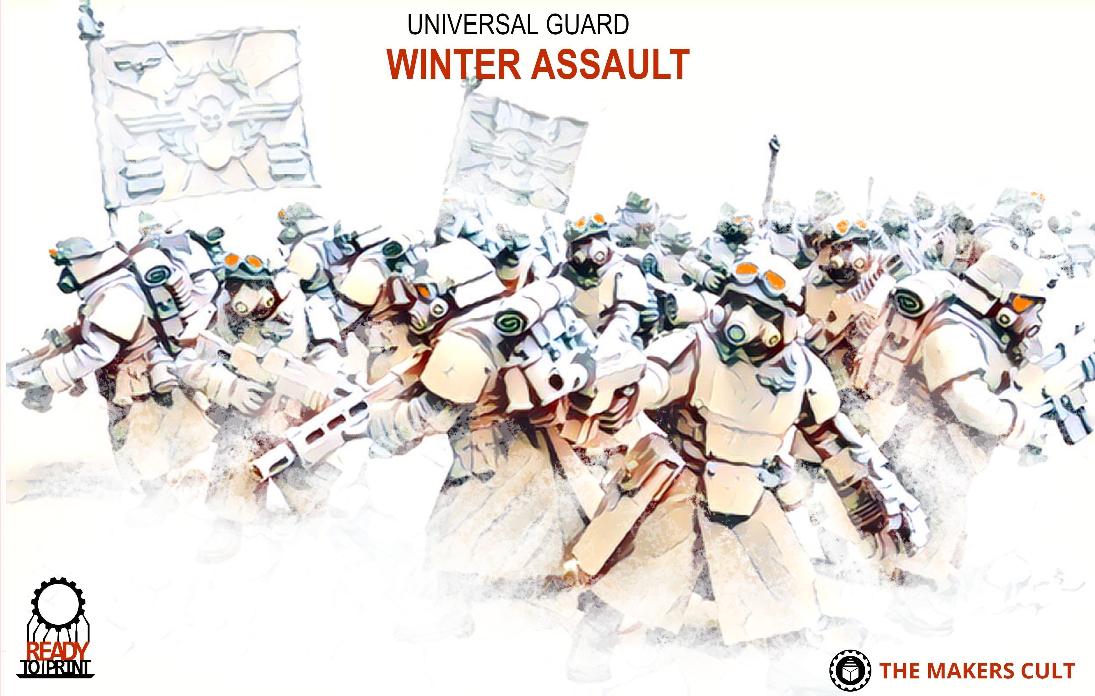Universal Guard - Winter Assault 3D model 3D printable | CGTrader