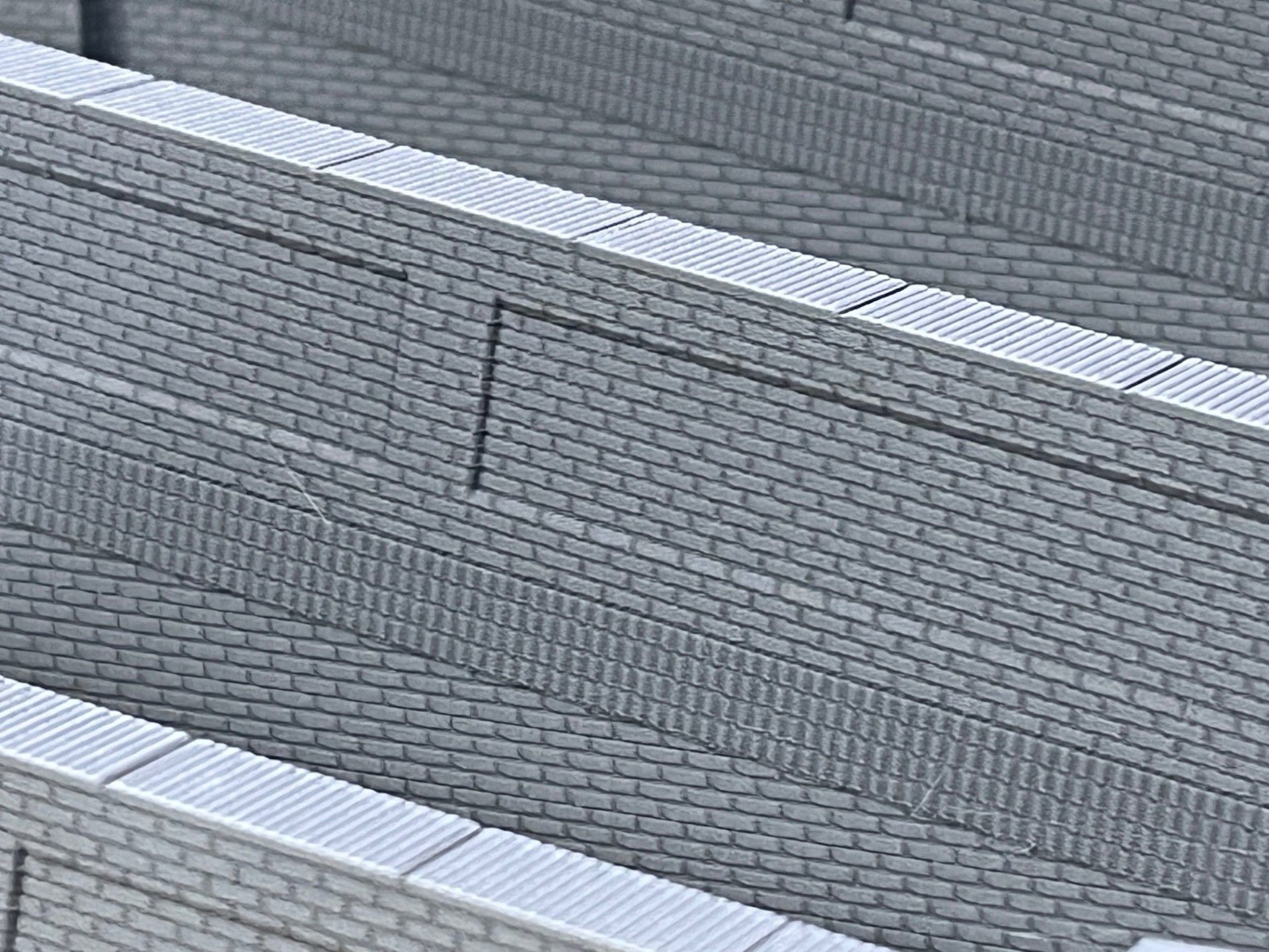 Model Railway Brick Wall Slope Add-on Component 3D model 3D printable ...