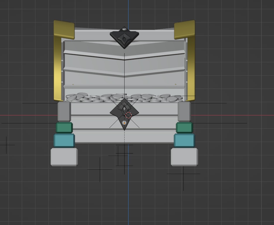 Chest game assets free 3D model | CGTrader