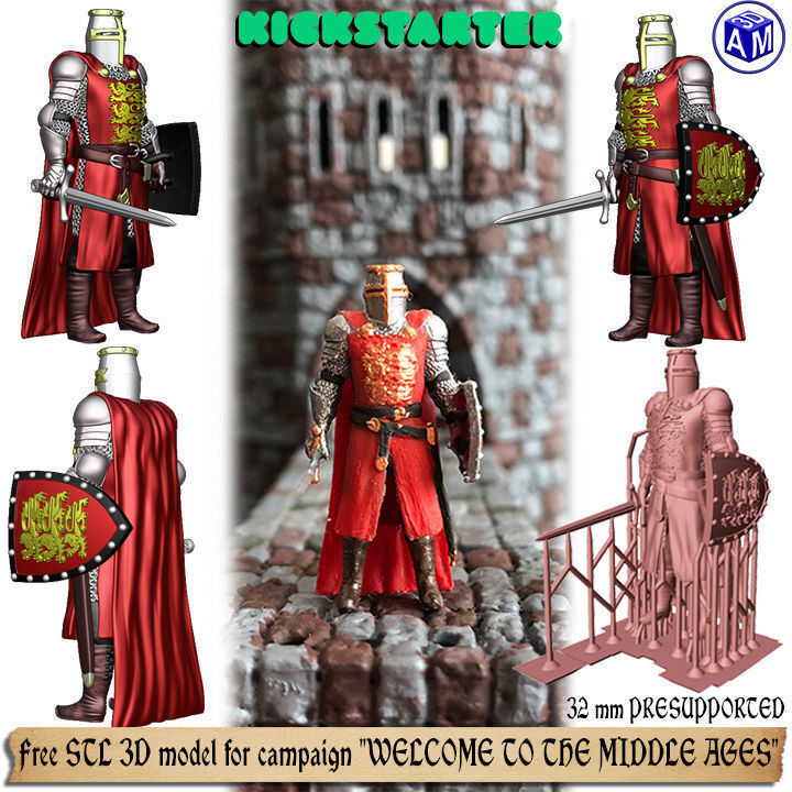 Free 3D models for campaign WELCOME TO THE MIDDLE AGES free 3D model 3D ...